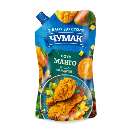 Chumak Sauce «Mango sour-sweet», DP 200g : Chumak